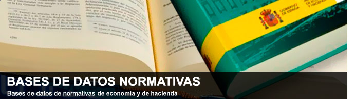 Bases de datos de Normativa